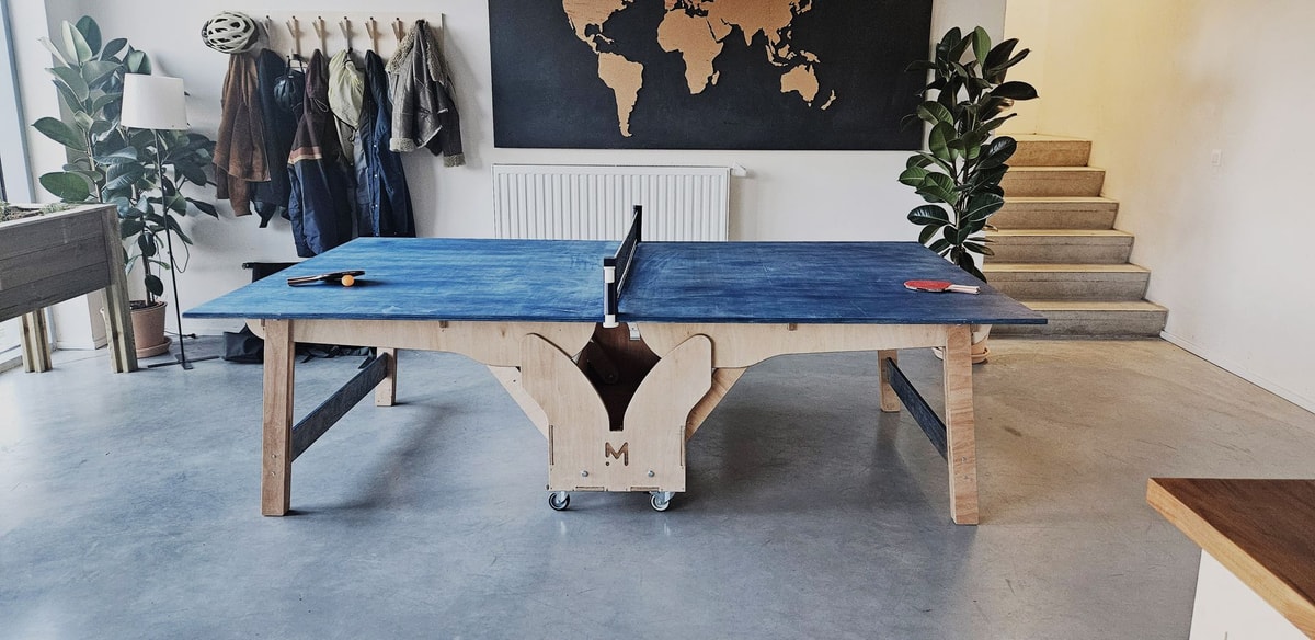 DIY Project - Open Source Folding Ping Pong Table